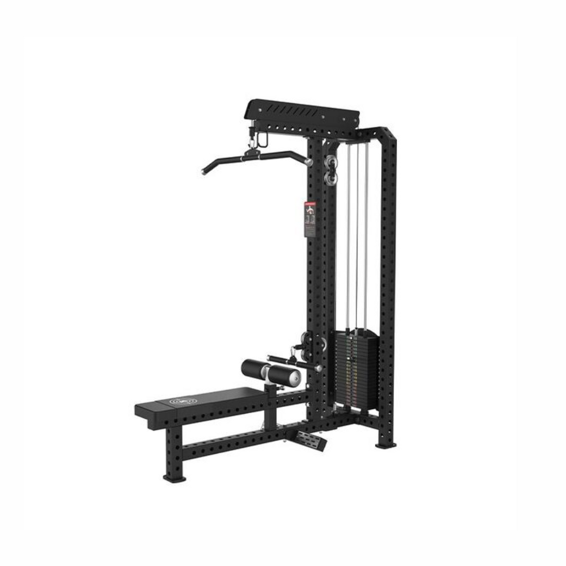 Commercial Lat Pulldown / Seated Row (100KG Stack) – Fitness Breakthru
